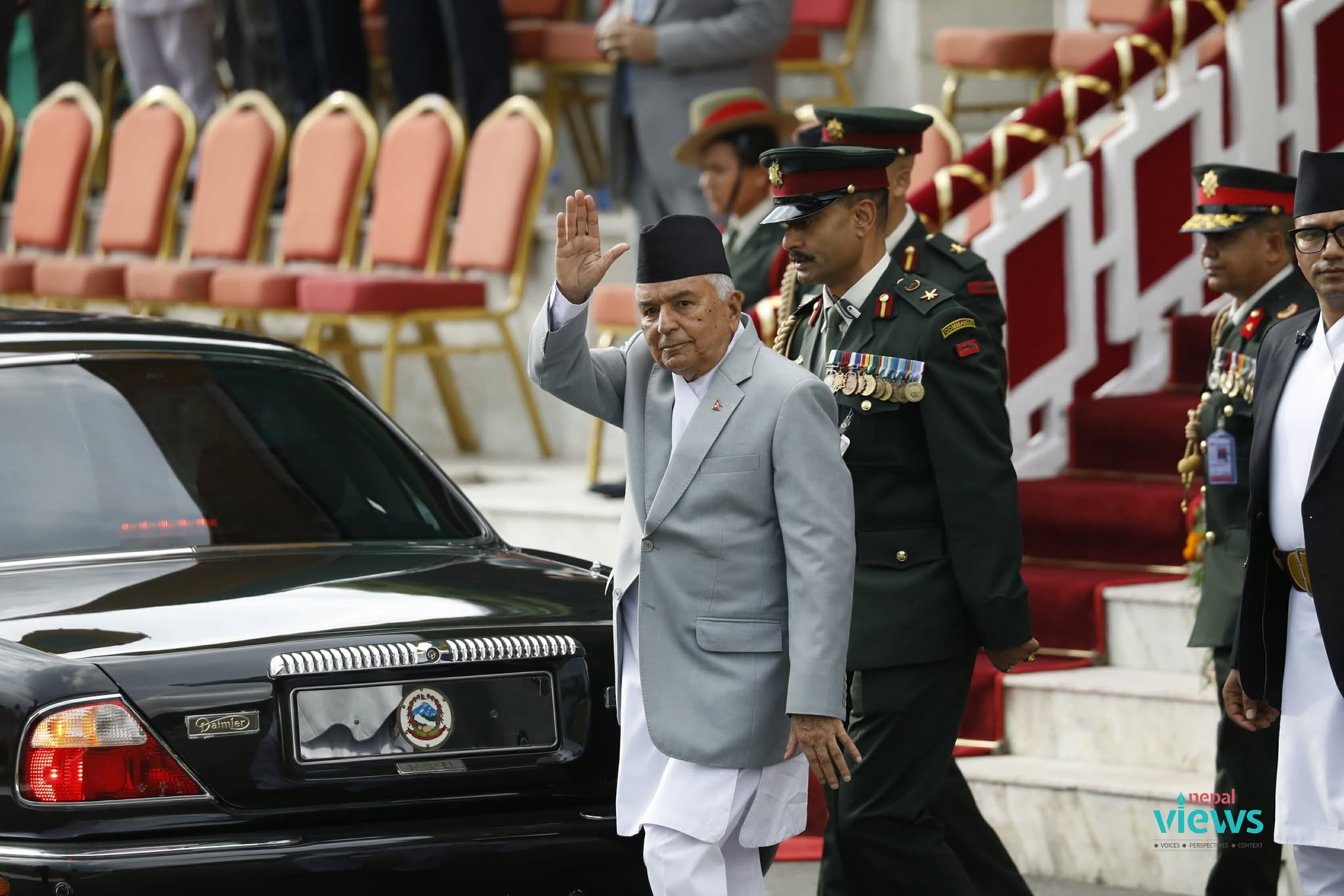 Nepal Army marks Fulpati with traditional Parade in Tundikhel (Photo ...