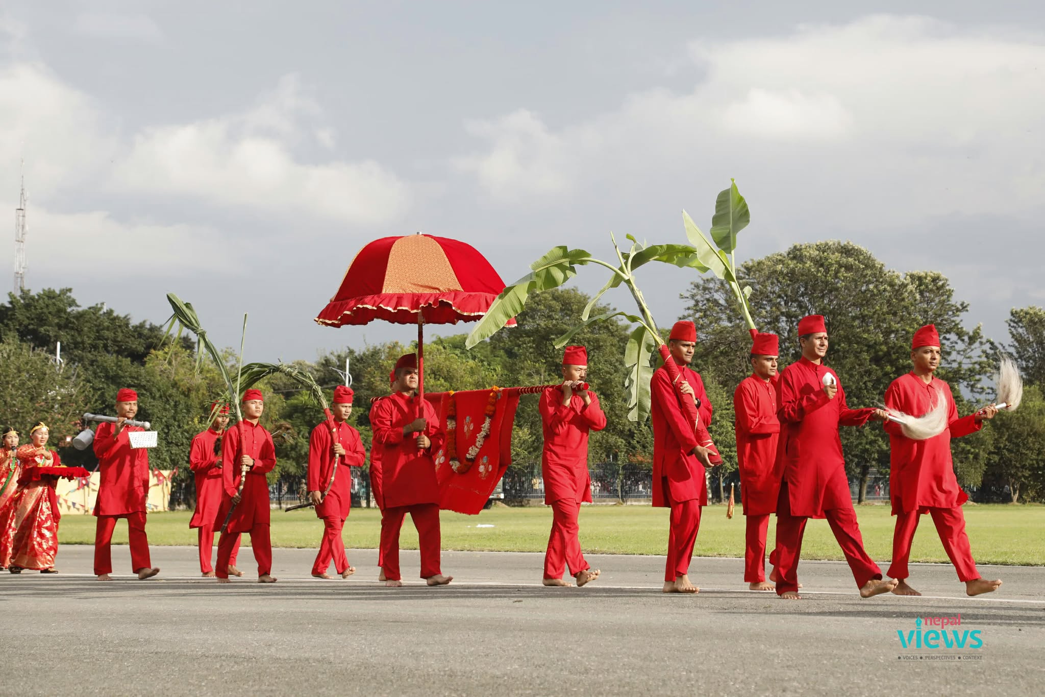 Nepal Army marks Fulpati with traditional Parade in Tundikhel (Photo ...
