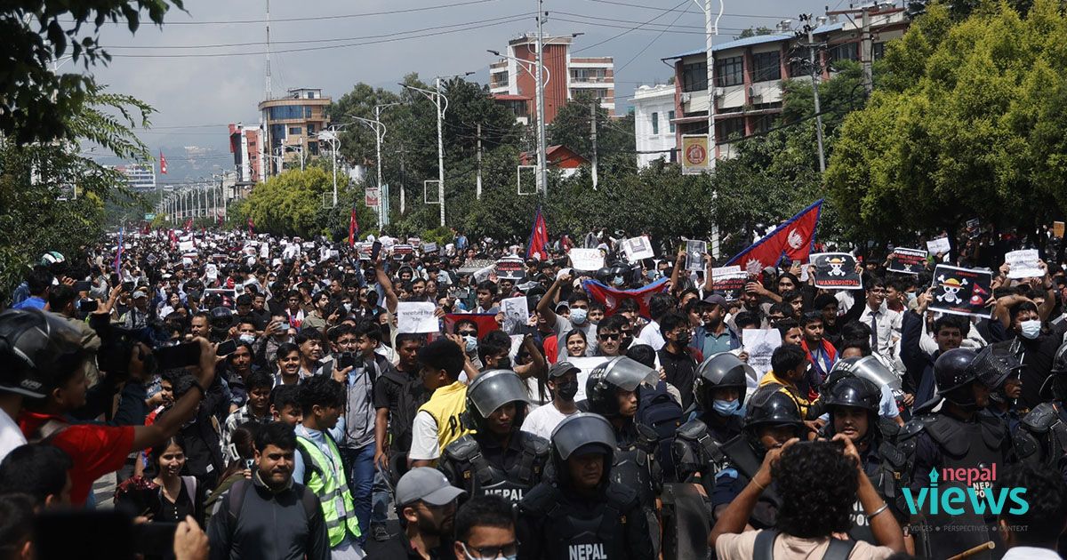 Nepal’s Gen Z rises against censorship and corruption | Nepal Views ...