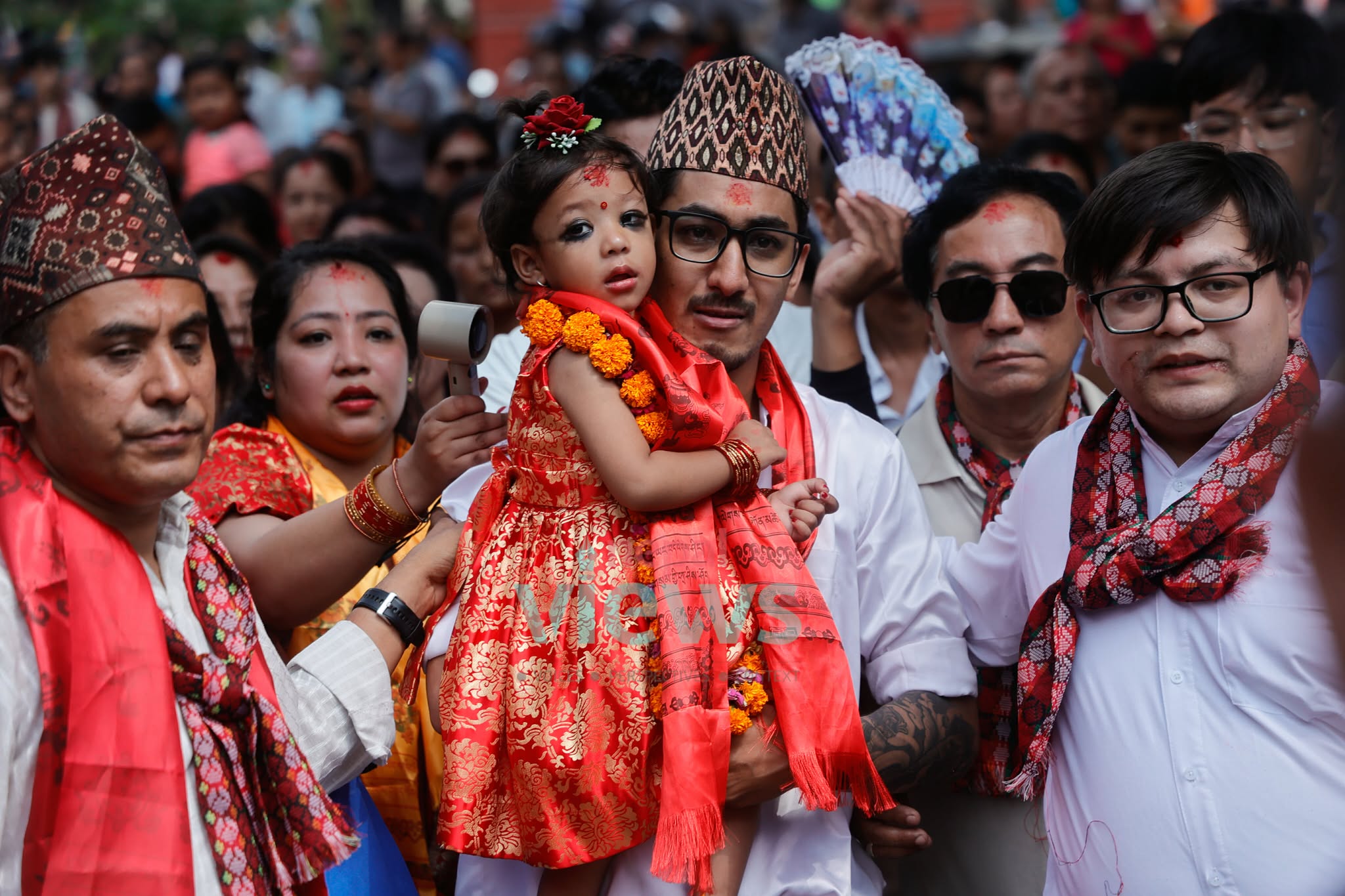 Aryatara Shakya enthroned as Kumari (Photos) | Nepal Views: Voices ...