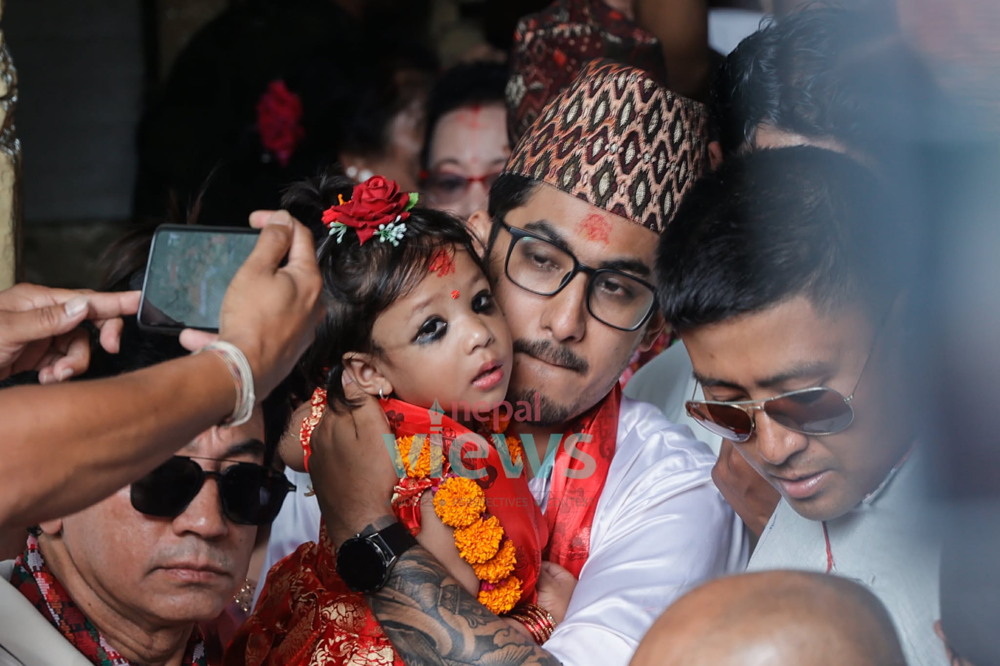 Aryatara Shakya enthroned as Kumari (Photos) | Nepal Views: Voices ...