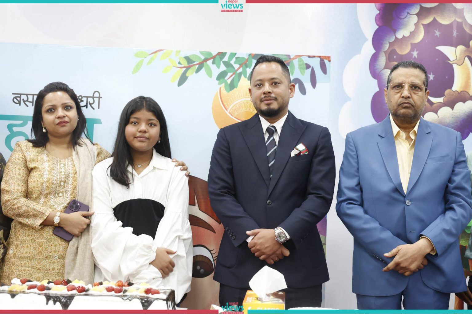 Poet Basanta Chaudhary launches 'Aahana' on granddaughter's birthday ...