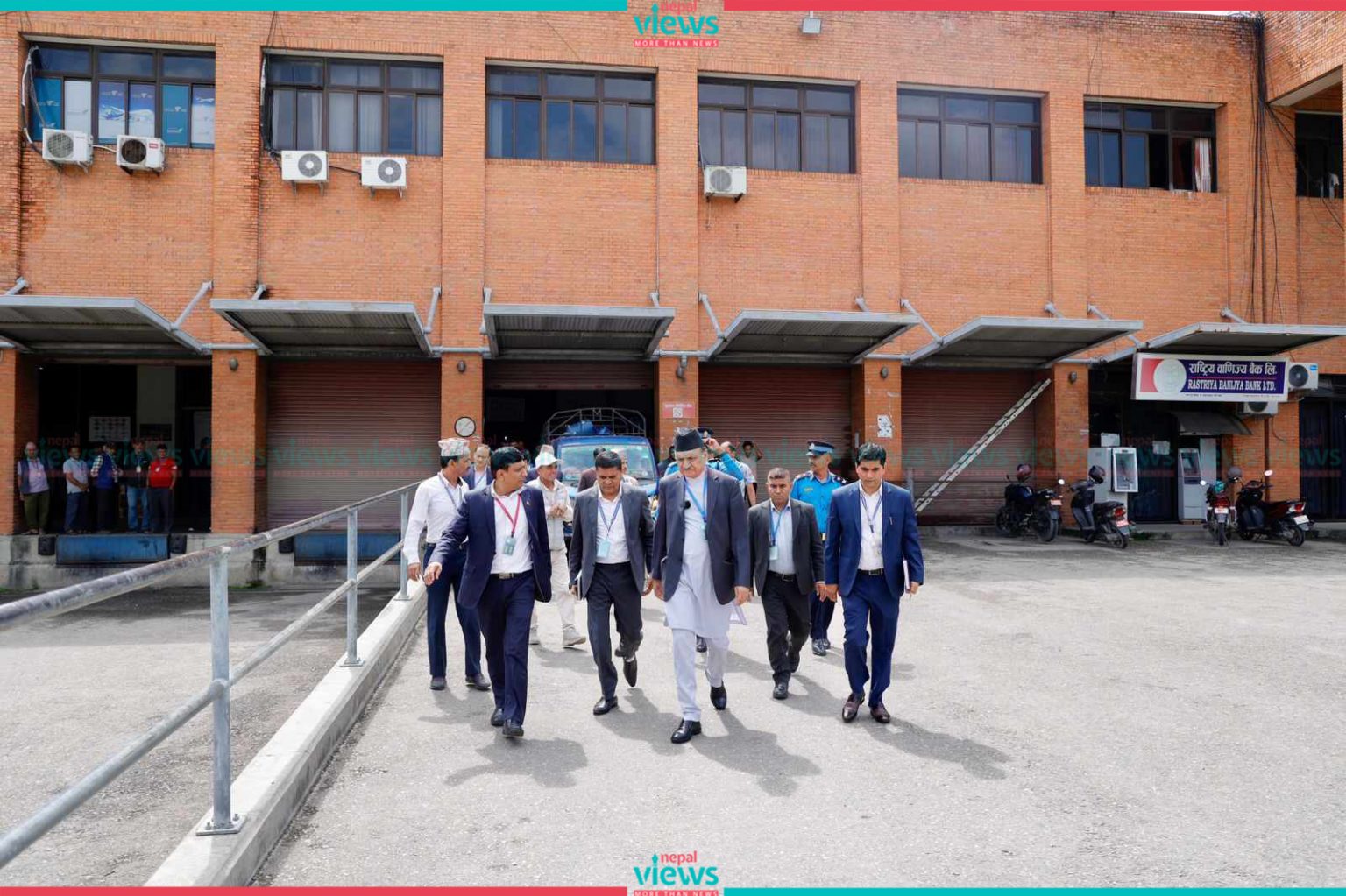 Finance Minister Dr. Mahat monitors TIA Customs Department | Nepal ...