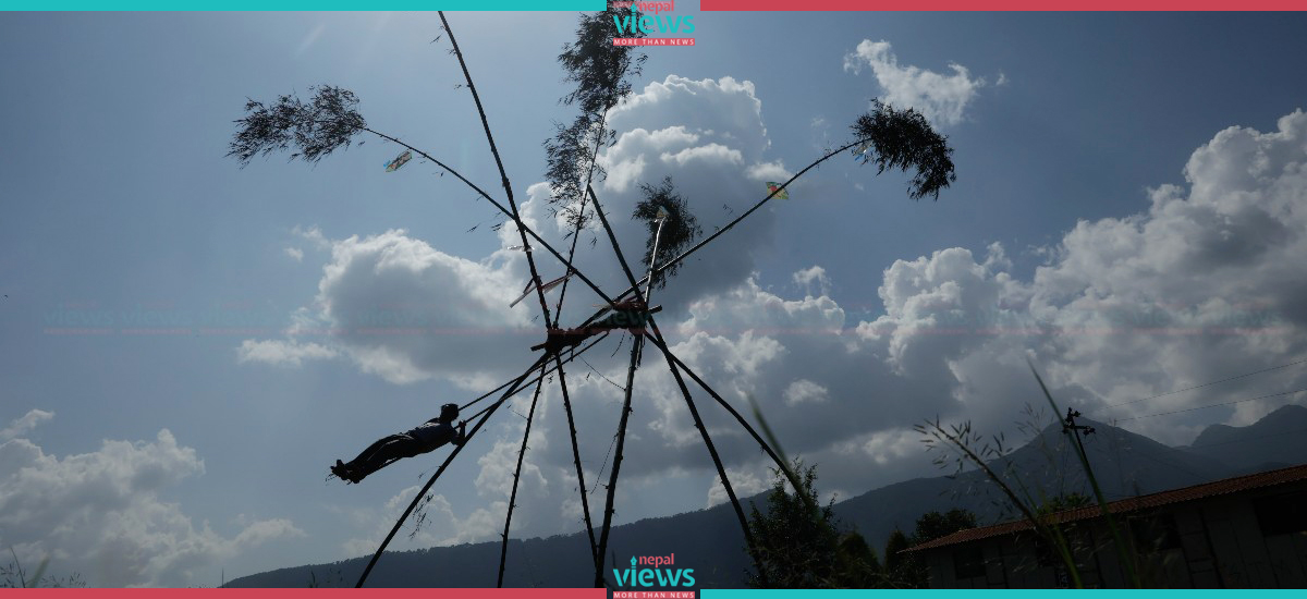 People enjoying Dashain Swing (Photo Feature) | Nepal Views: Voices ...