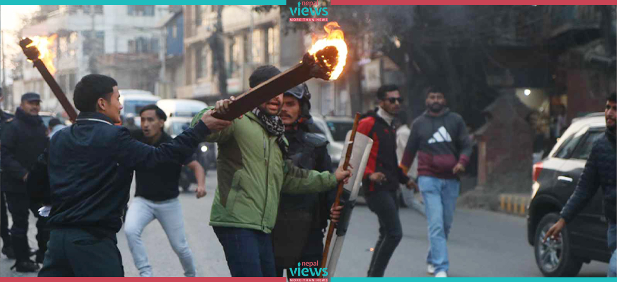 Student Unions' torch rally to protest against death of 2 EPS students ...