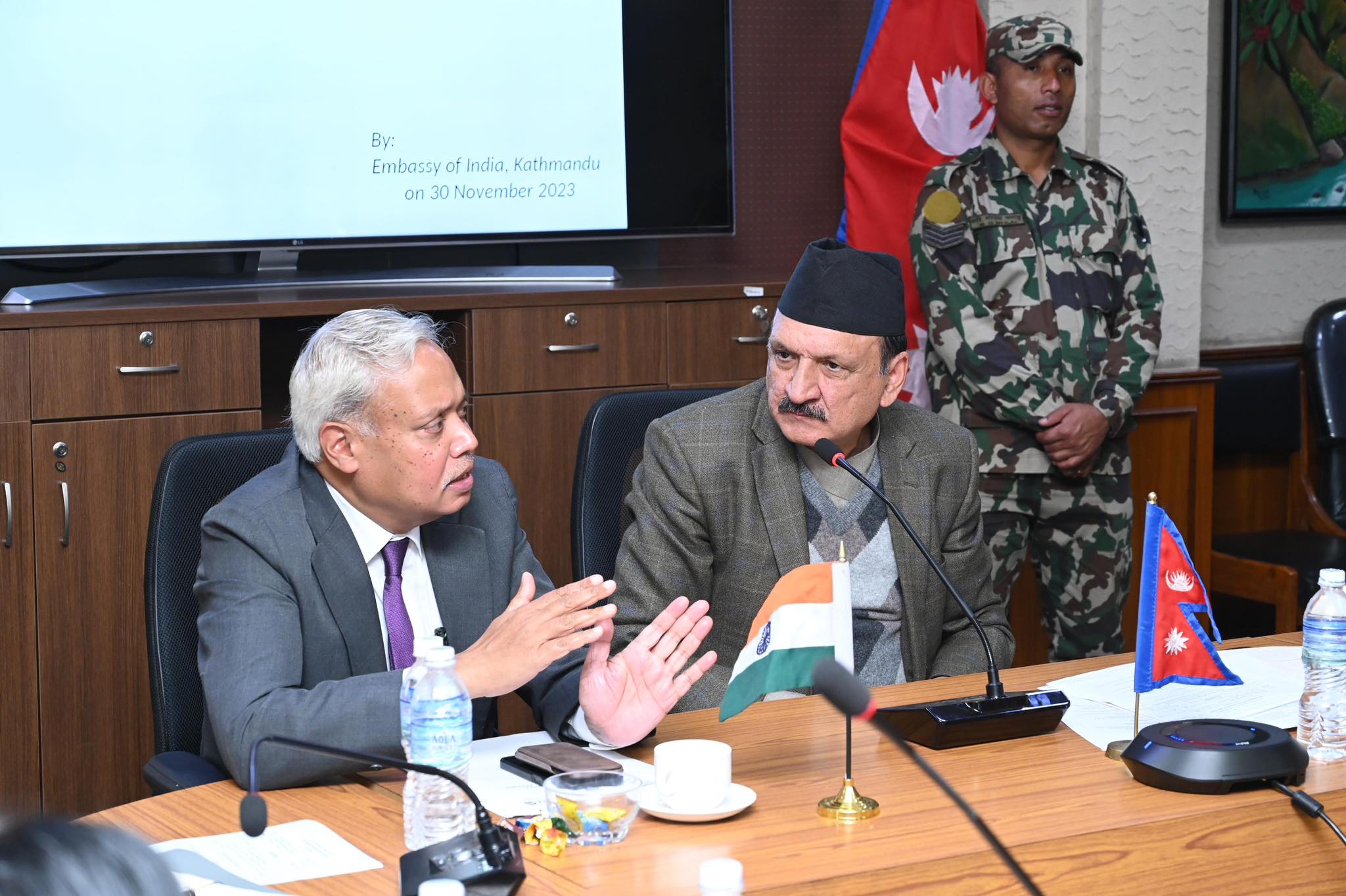 Projects Portfolio Performance Review Meeting between Indian Embassy ...