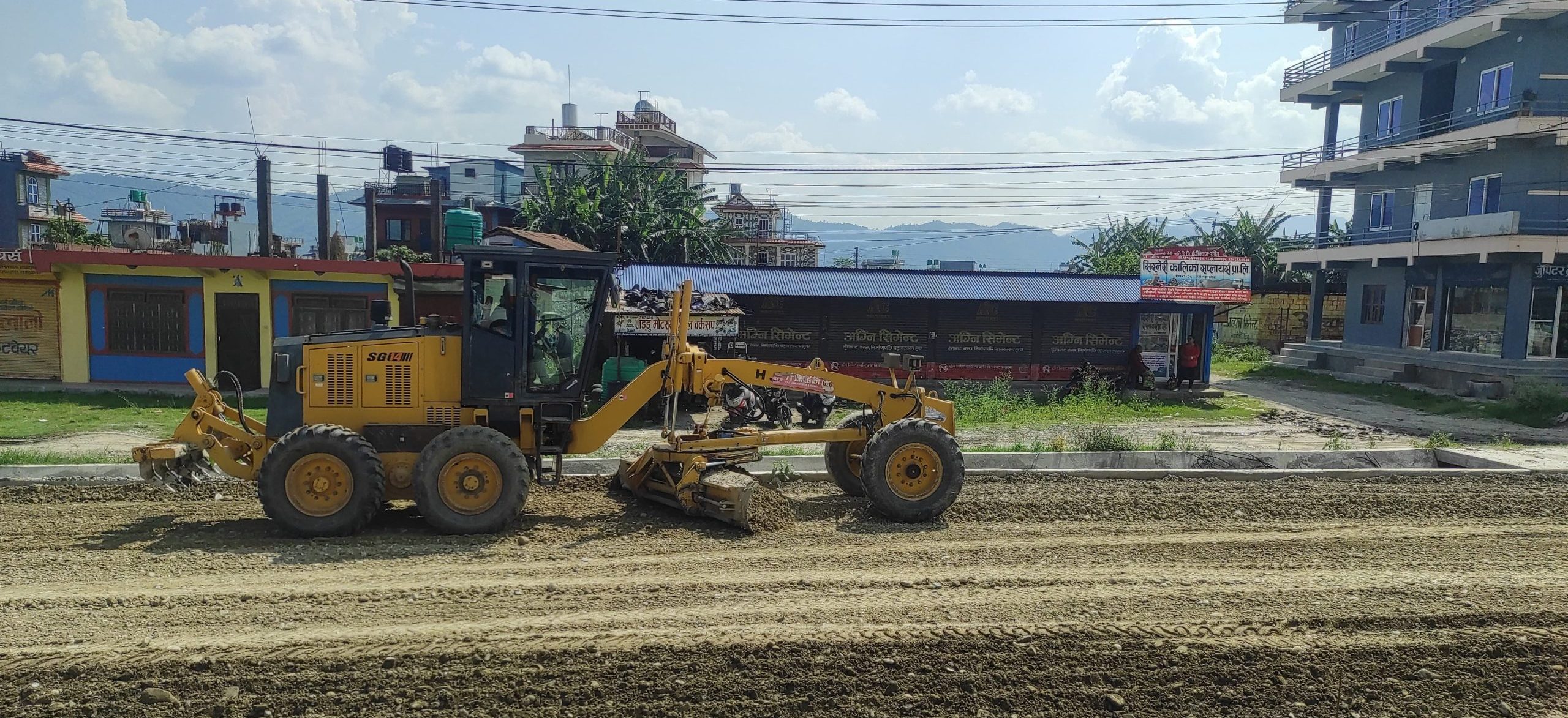 Muglin- Pokhara’s road expansion underway (Photos) | Nepal Views ...