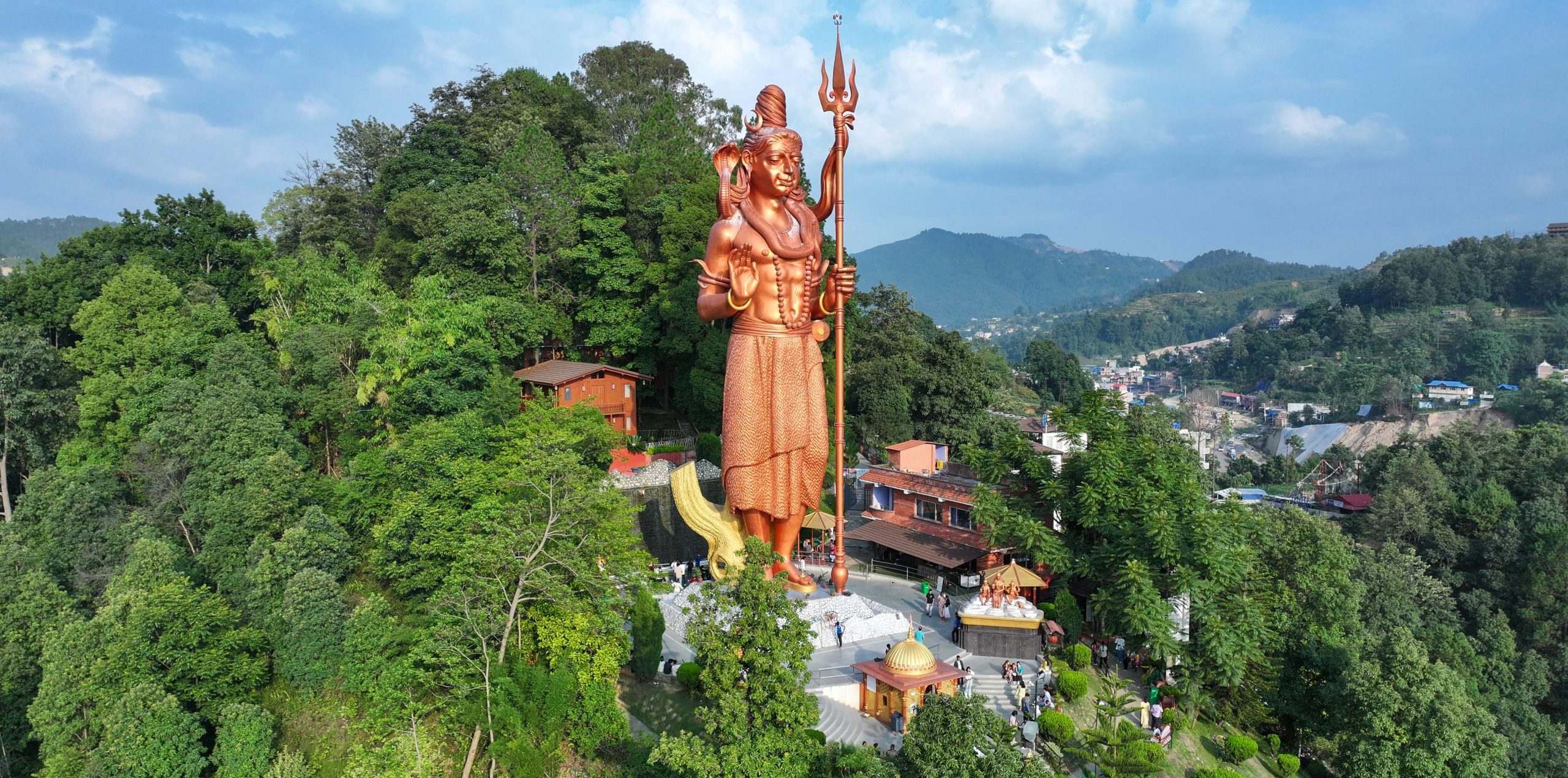 World’s tallest statue of Shiva at Sanga (Photos) | Nepal Views: Voices ...