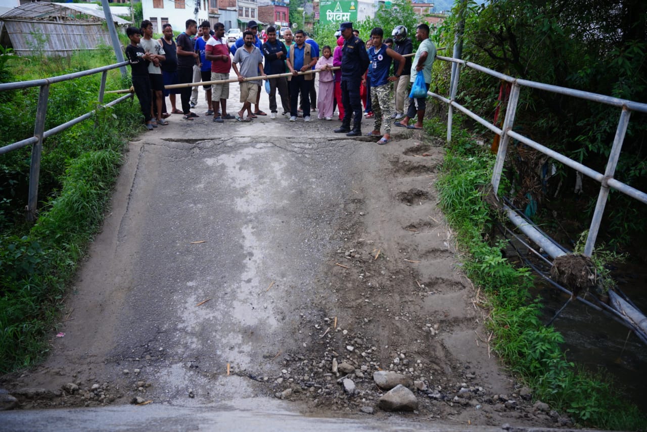 Bridge on Banepa–Nala Road Collapses (Photos) | Nepal Views: Voices ...