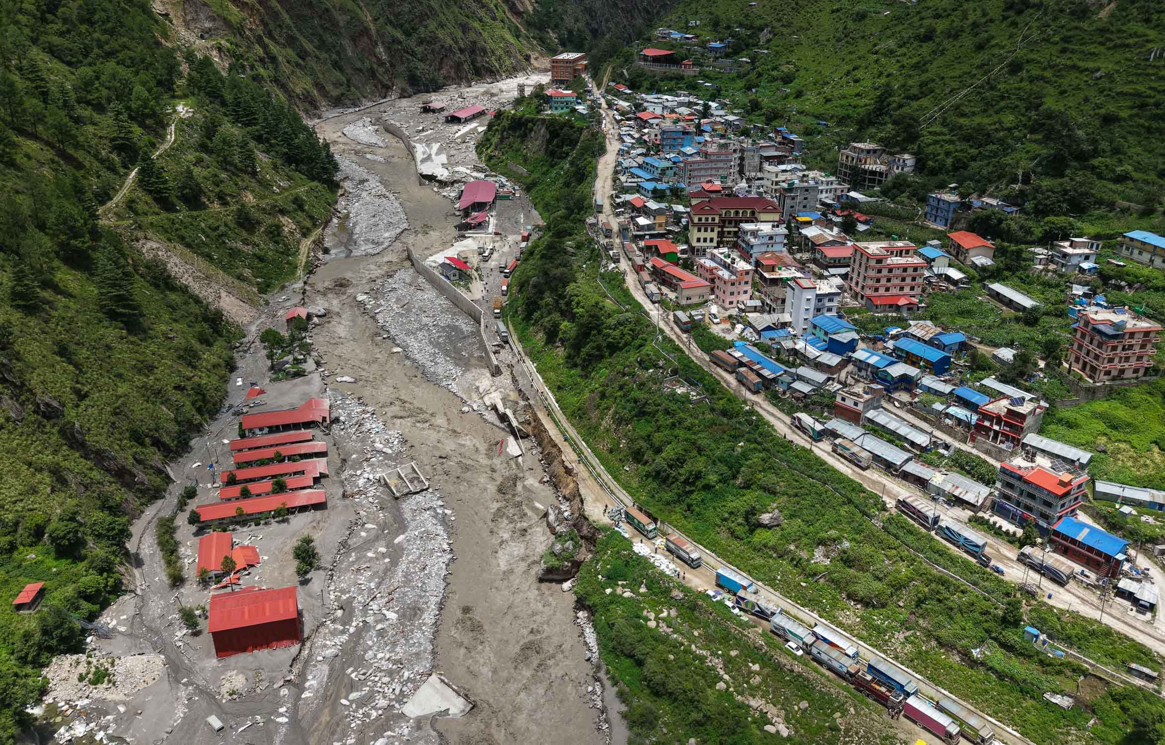 Aftermath of Rasuwa Flood: Rasuwagadhi faces devastation and disruption ...