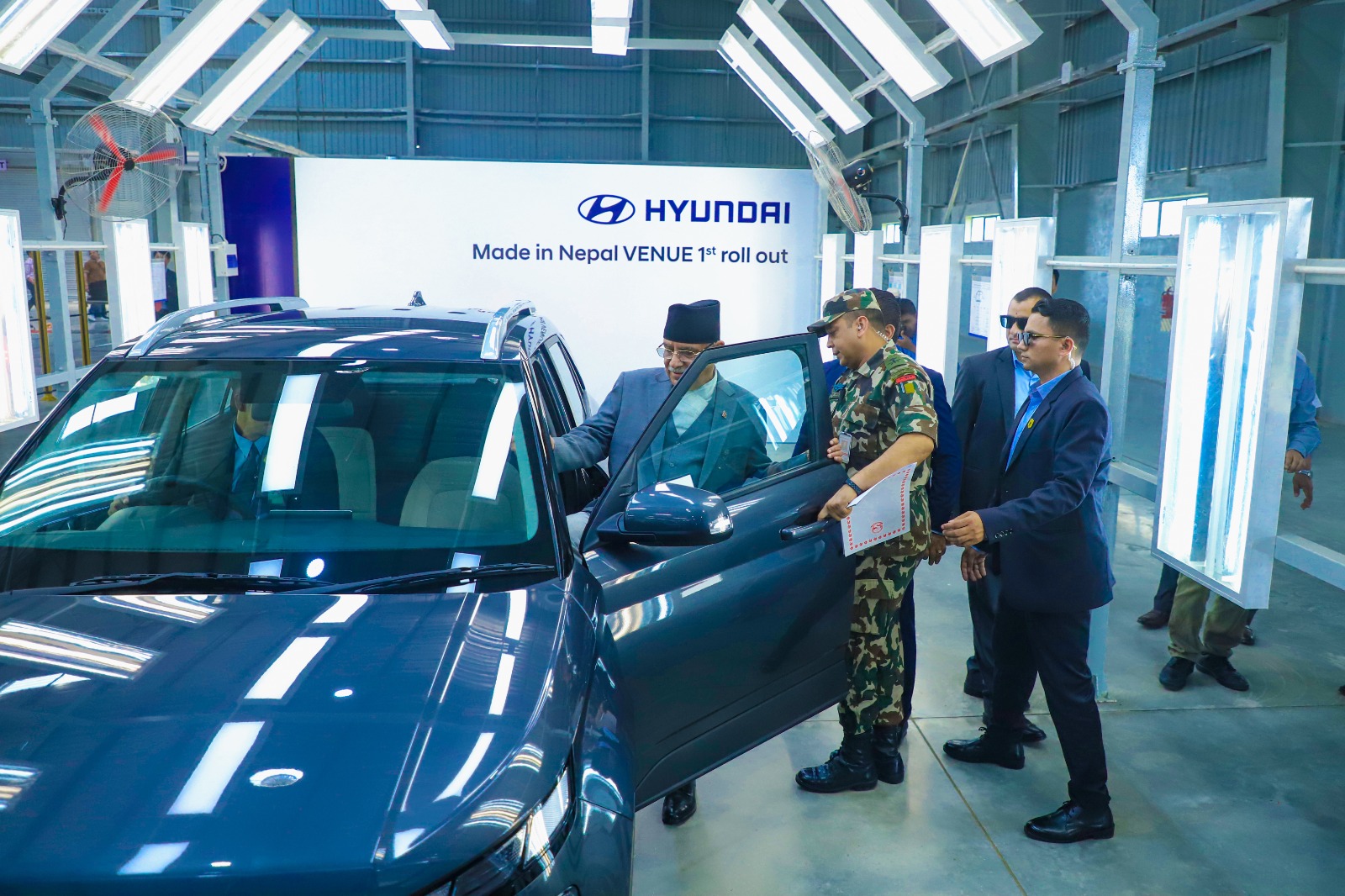 लक्ष्मी मोटर कर्पोरेसनद्वारा नेपालमा 'हुन्डाई मोटर एसेम्बलिङ प्लान्ट'को शुभारम्भ | Nepal Views ...