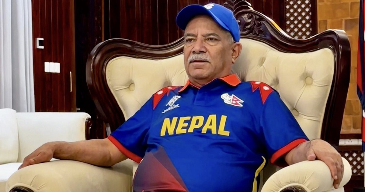क्रिकेट हेरिरहेका छन् प्रधानमन्त्री | Nepal Views: Voices, Perspectives ...