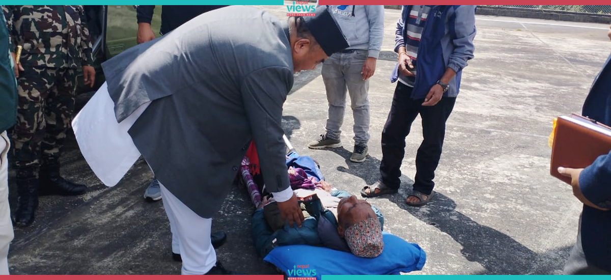 बिरामी लिएर काठमाडौं फर्किए रक्षामन्त्री राई (भिडिओसहित) | Nepal Views ...