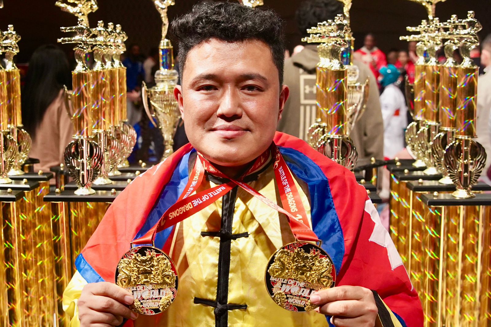 अमेरिका व्याटल अफ ड्रागन्स विश्व च्याम्पियनसिपमा भूपेन्द्रलाई २ स्वर्ण | Nepal Views: Voices ...